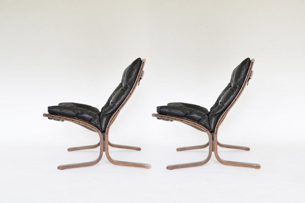 Set of Vintage Siesta Chairs by Ingmar Relling for Westnofa, 1960s for ...