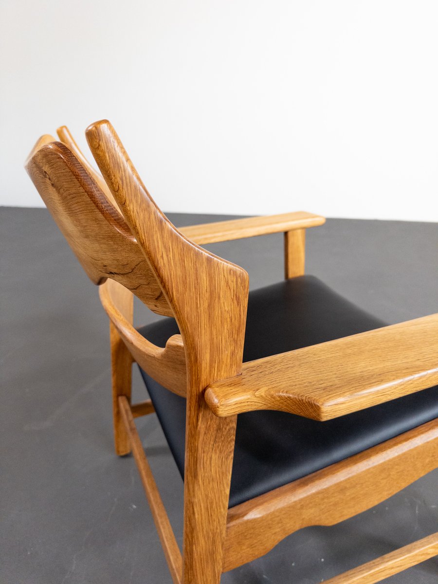 Razorblade Chair by Henning Kjærnulf, 1960s for sale at Pamono
