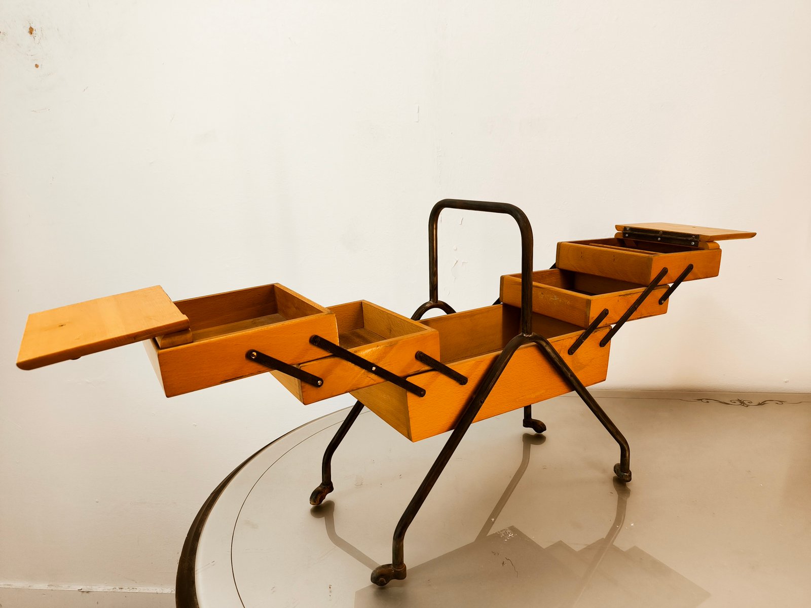 Object Holder with Wheels for sale at Pamono