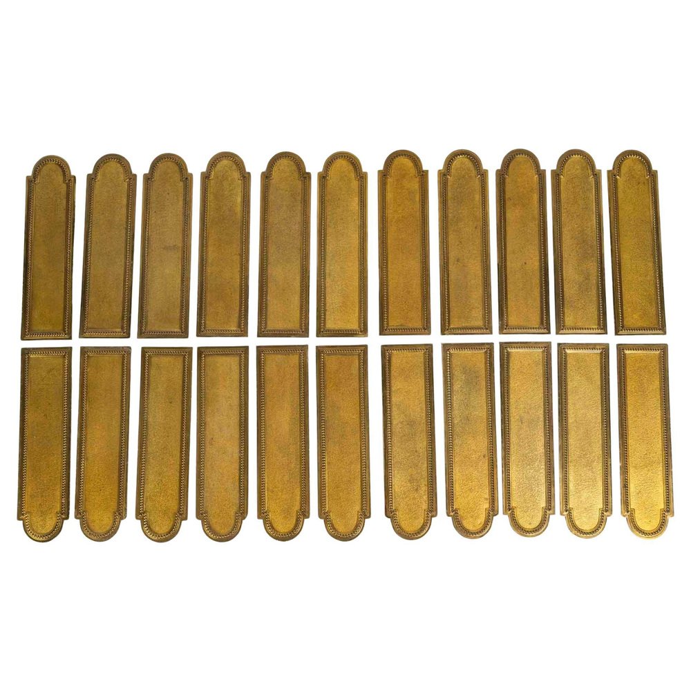 19th Century Door Plaques, Set of 11 for sale at Pamono
