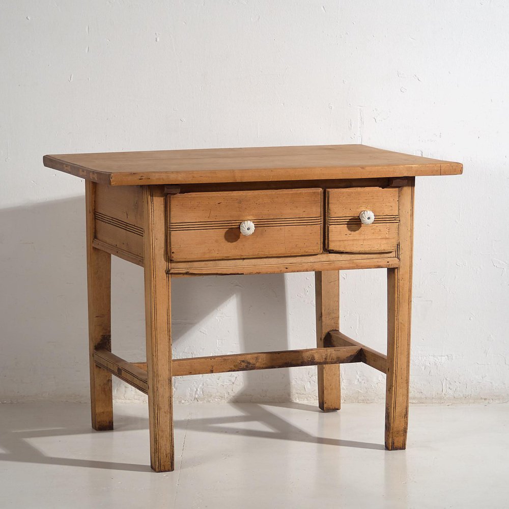 Oak Kitchen Table, 1920s for sale at Pamono