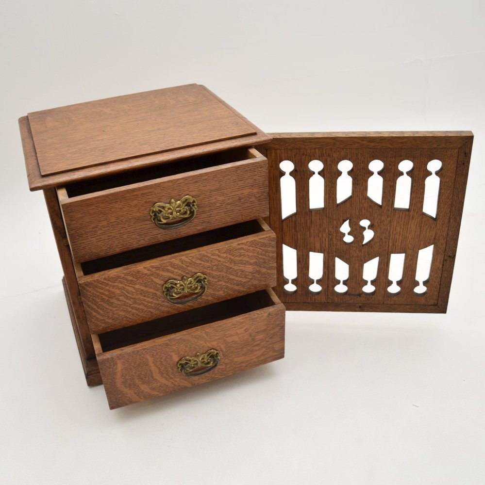 Victorian Oak Specimen Chest, 1880s for sale at Pamono