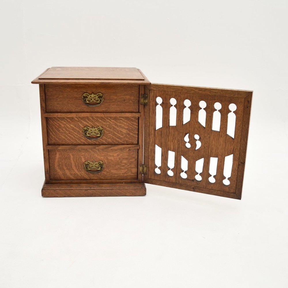 Victorian Oak Specimen Chest, 1880s for sale at Pamono