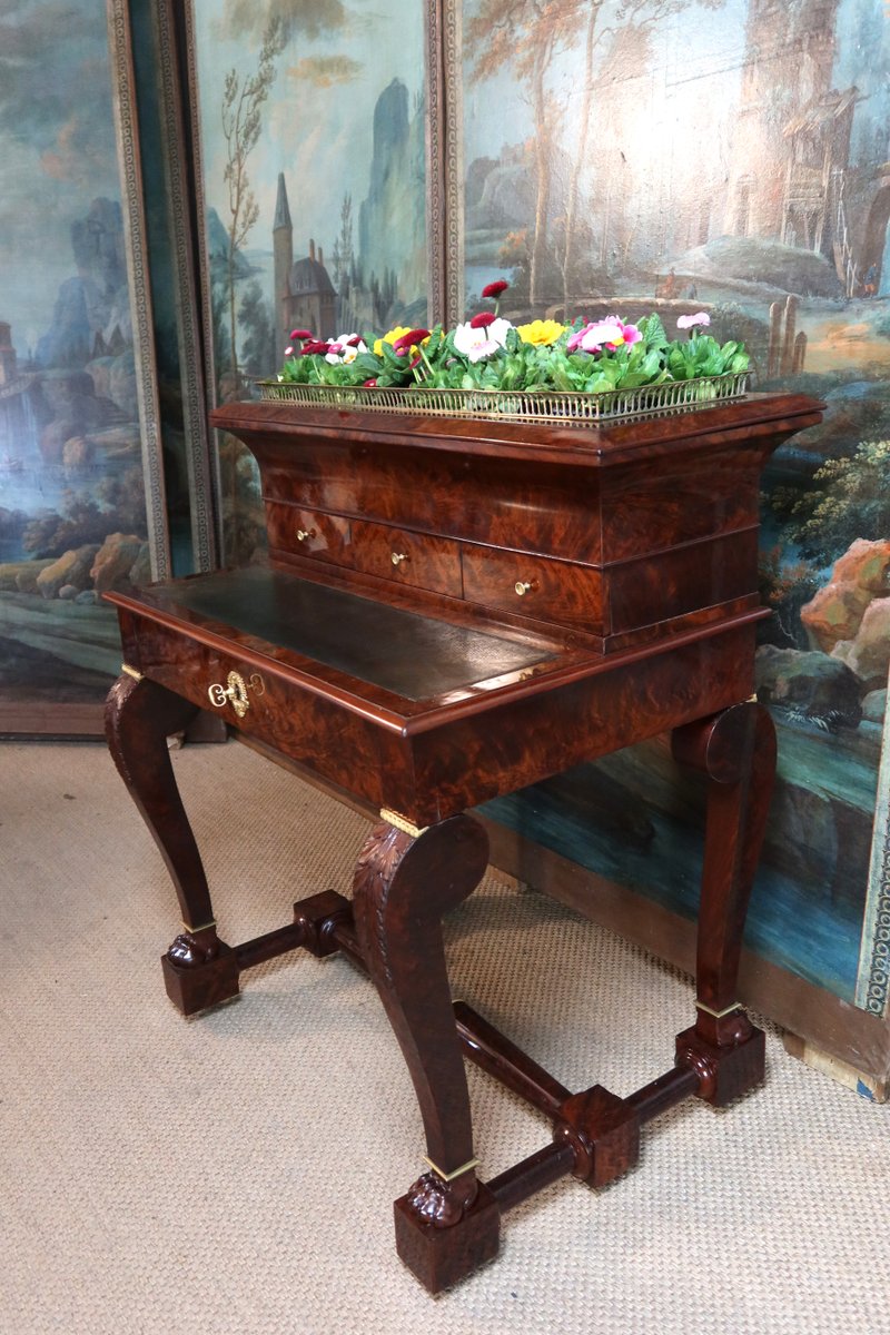 Desk with Planter, 19th Century for sale at Pamono