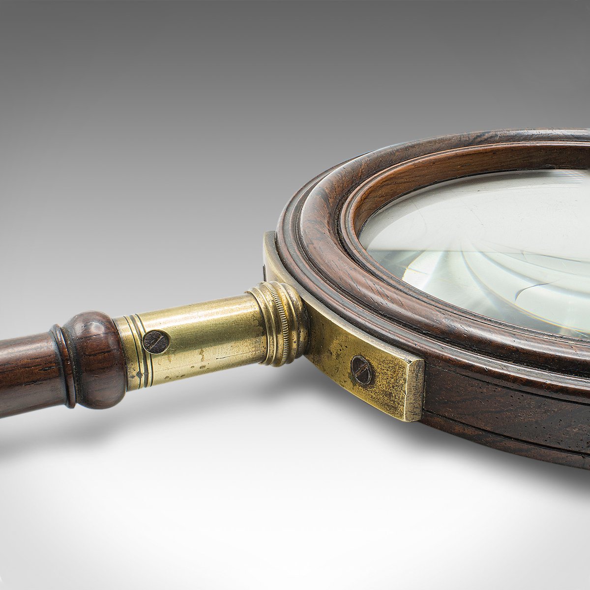 Large English Georgian Cartographer's Magnifying Glass, 1800s for sale ...