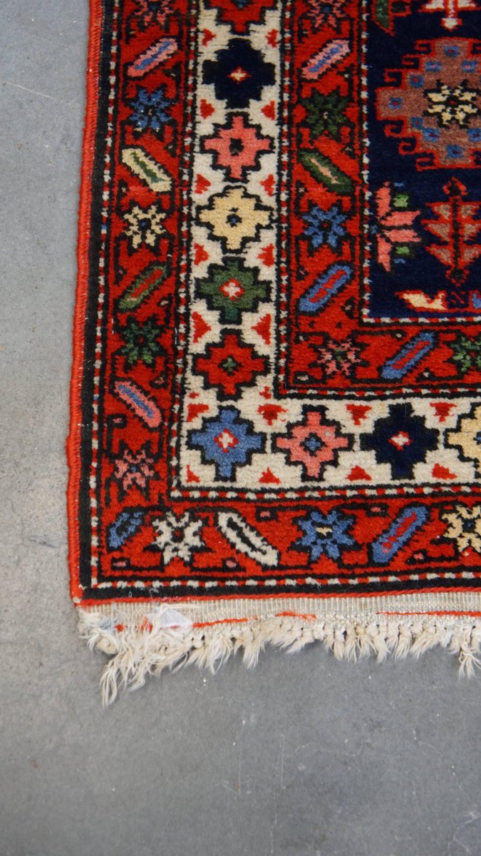 Colorful Rug with Patterns for sale at Pamono