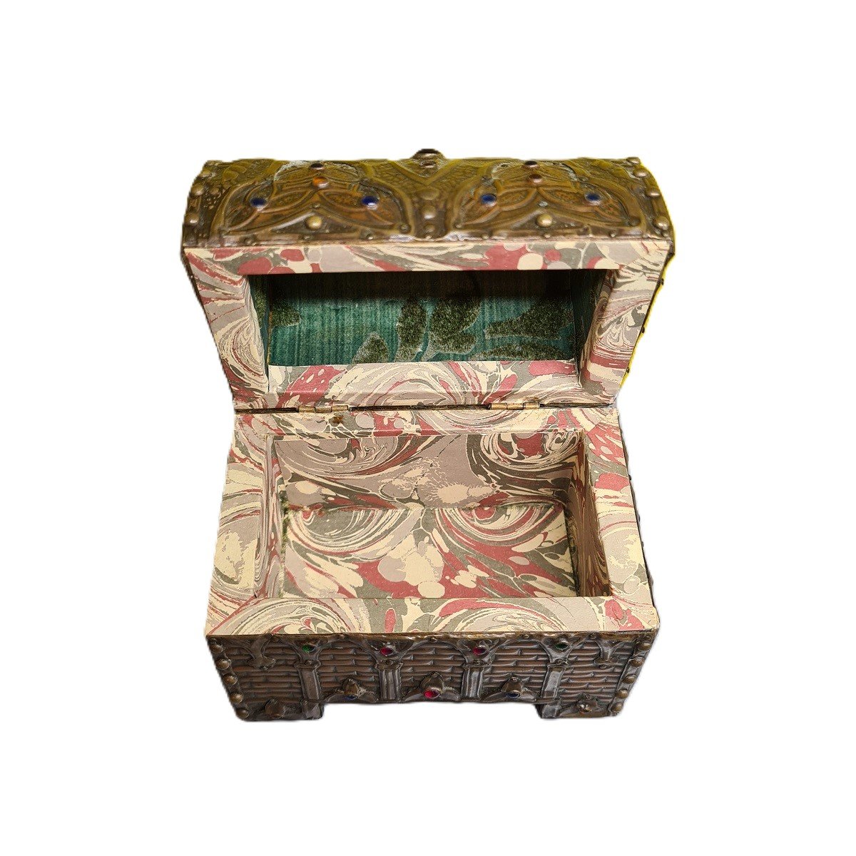 Gothic Box attributed to Alfred Louis Achille Daguet, 1900s for sale at ...