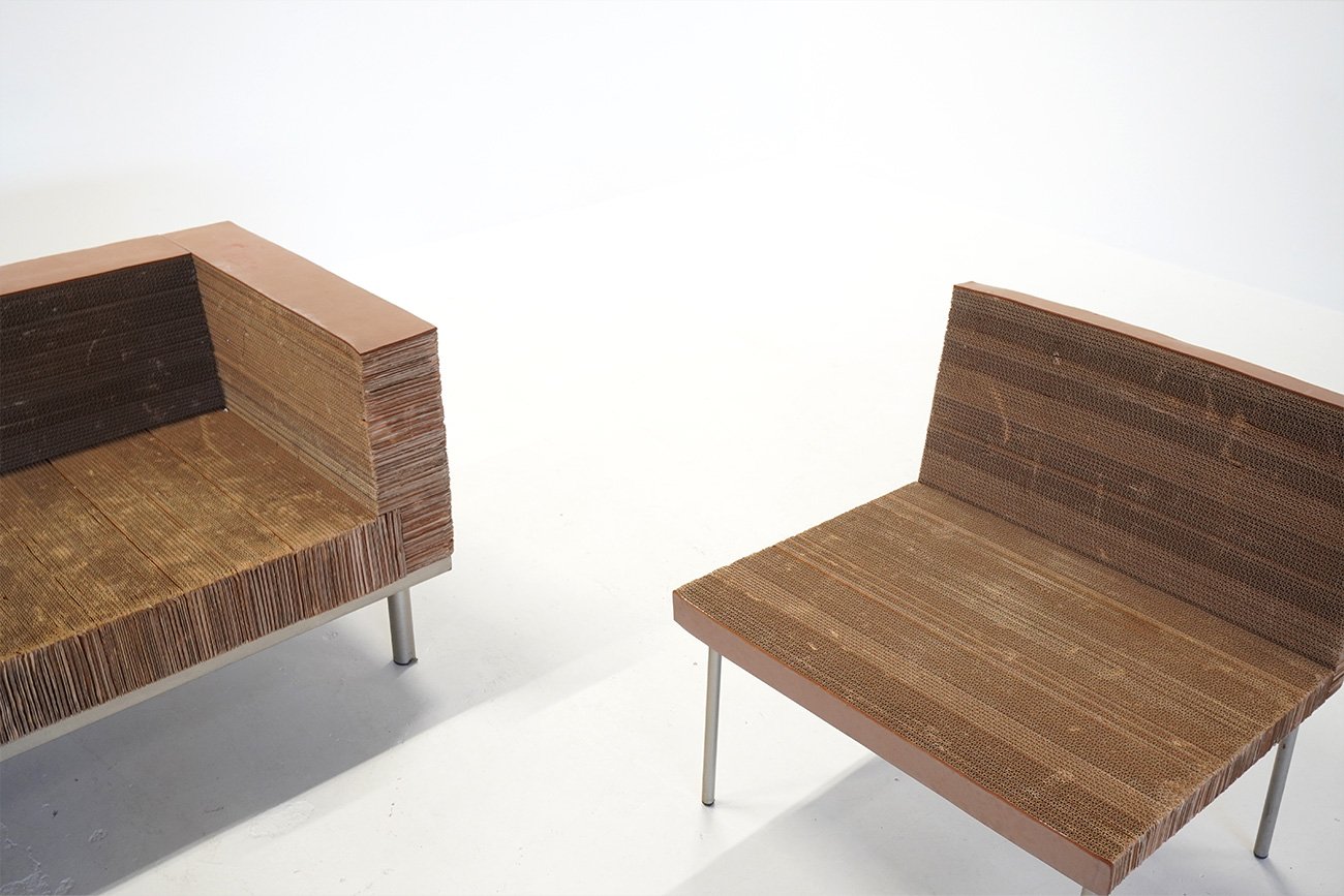 Divano e sedia Papel di Campana Brothers per Vitra, Svizzera, 1993 in ...
