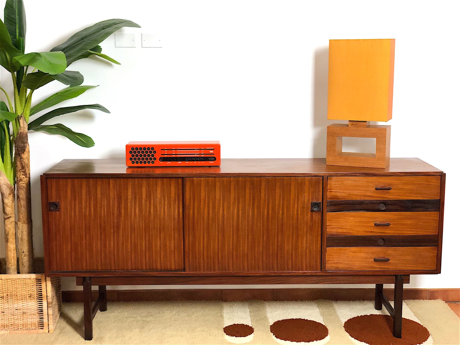 Sideboard Cabinet in Barovero Teak by Selex, Italy, 1960s for sale at ...
