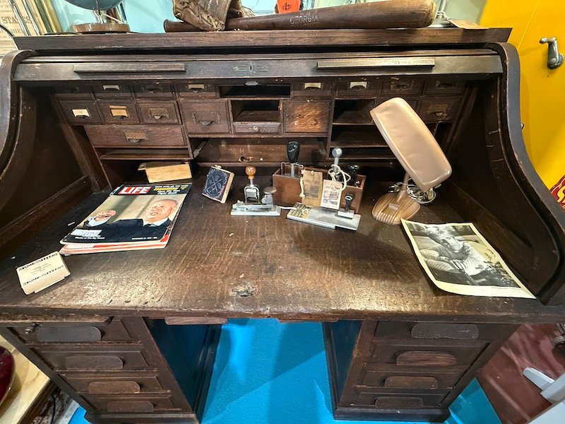 Antique Postal Desk, 1800s for sale at Pamono