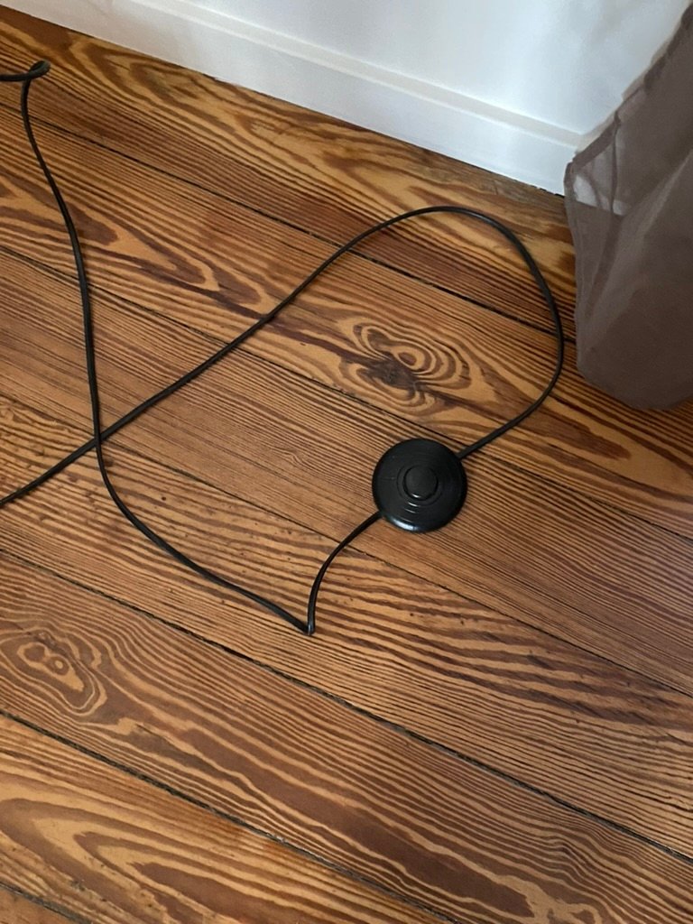 Egg Floor Lamp by Michel Froment, 1990s for sale at Pamono