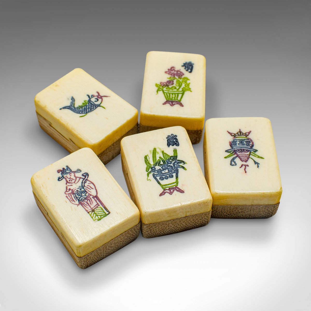 Vintage Chinese Mahjong Case, 1950 for sale at Pamono