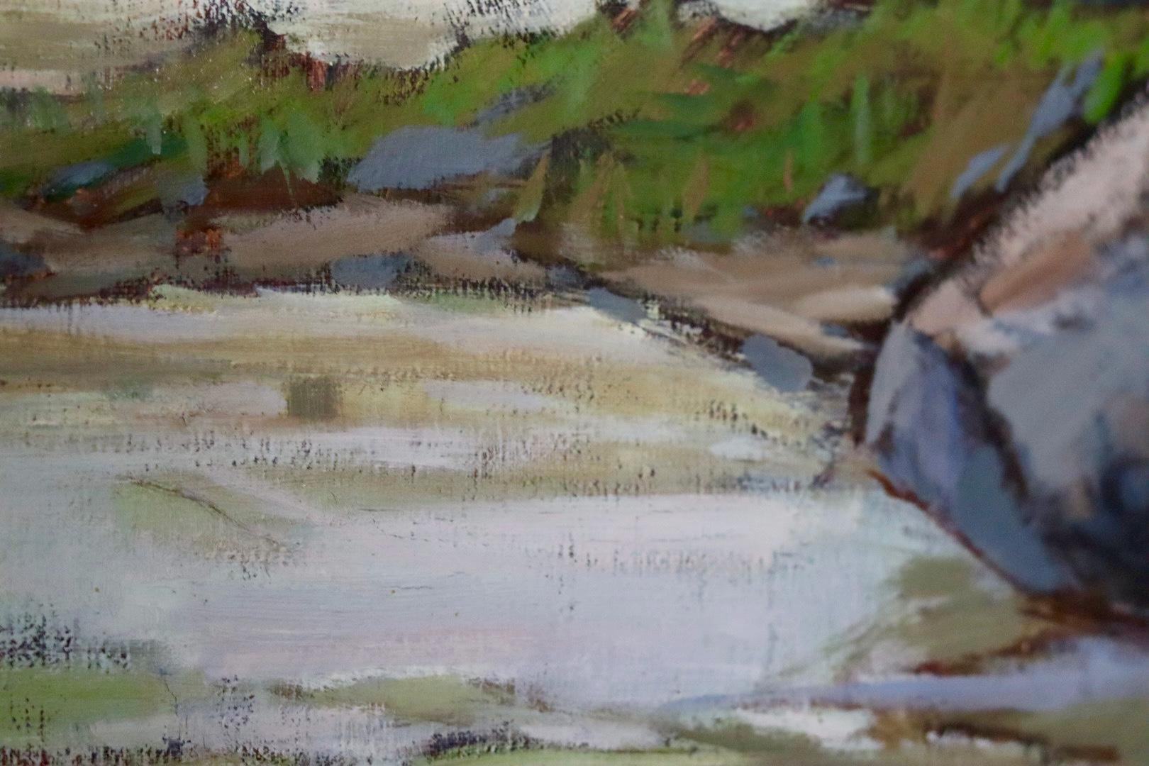 Sture Vilhelm (Ville) Waldener, Landscape, 1950s, Oil on Canvas, Framed ...