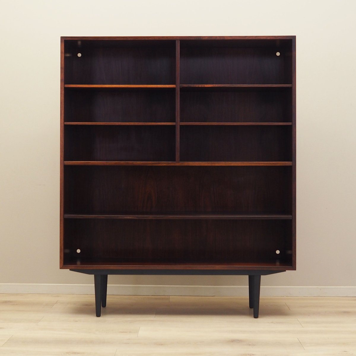 Danish Mahogany Bookcase from Omann Jun, 1970s for sale at Pamono