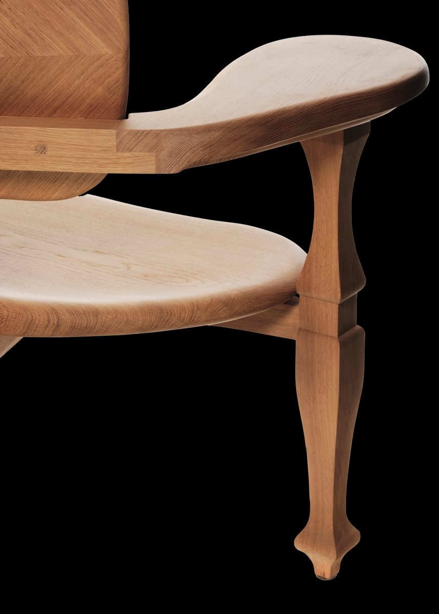 Batlló Bench in Oak by Antoni Gaudí for BD Barcelona for sale at Pamono