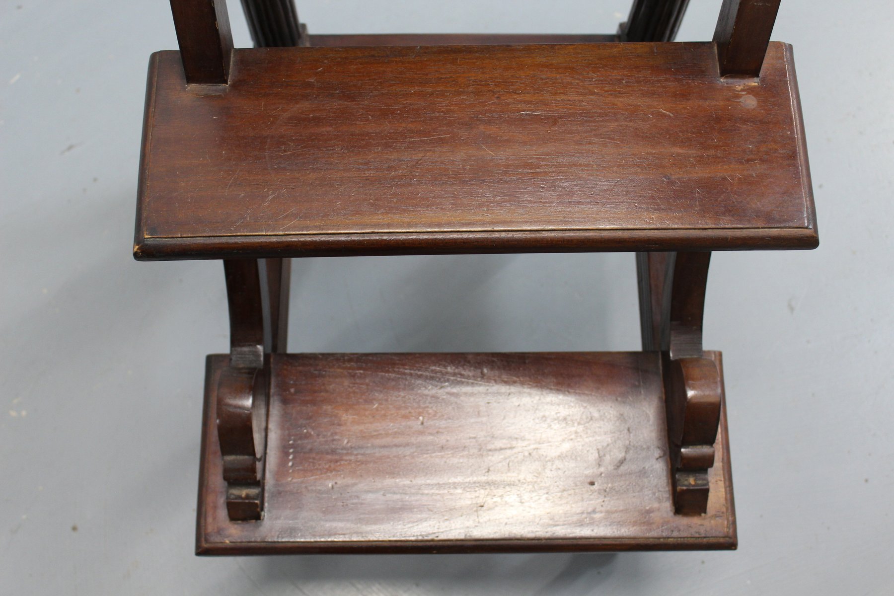 Vintage Wood Library Stairs for sale at Pamono