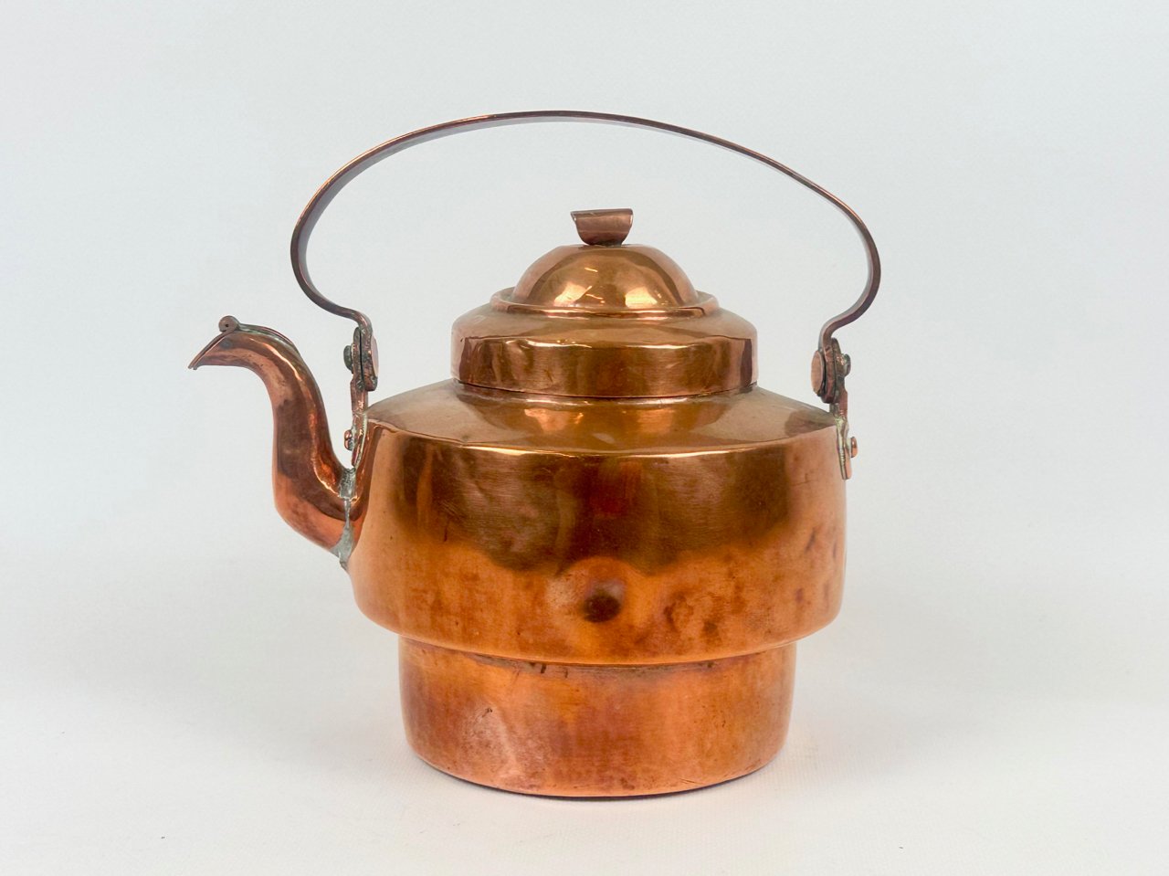 Swedish Copper Teapot, 1890s for sale at Pamono
