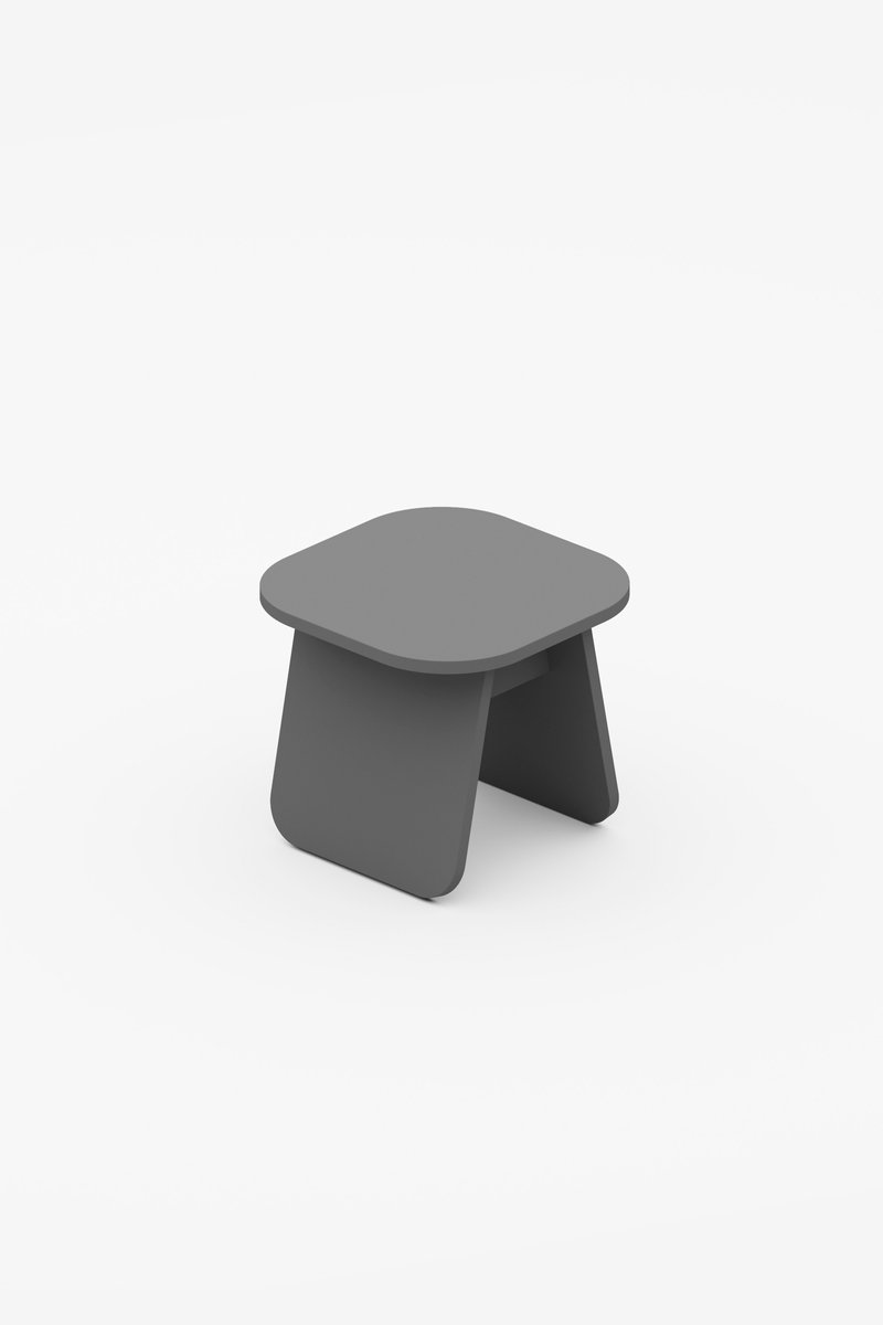 Anthracite Momoko Side Table from Emko for sale at Pamono