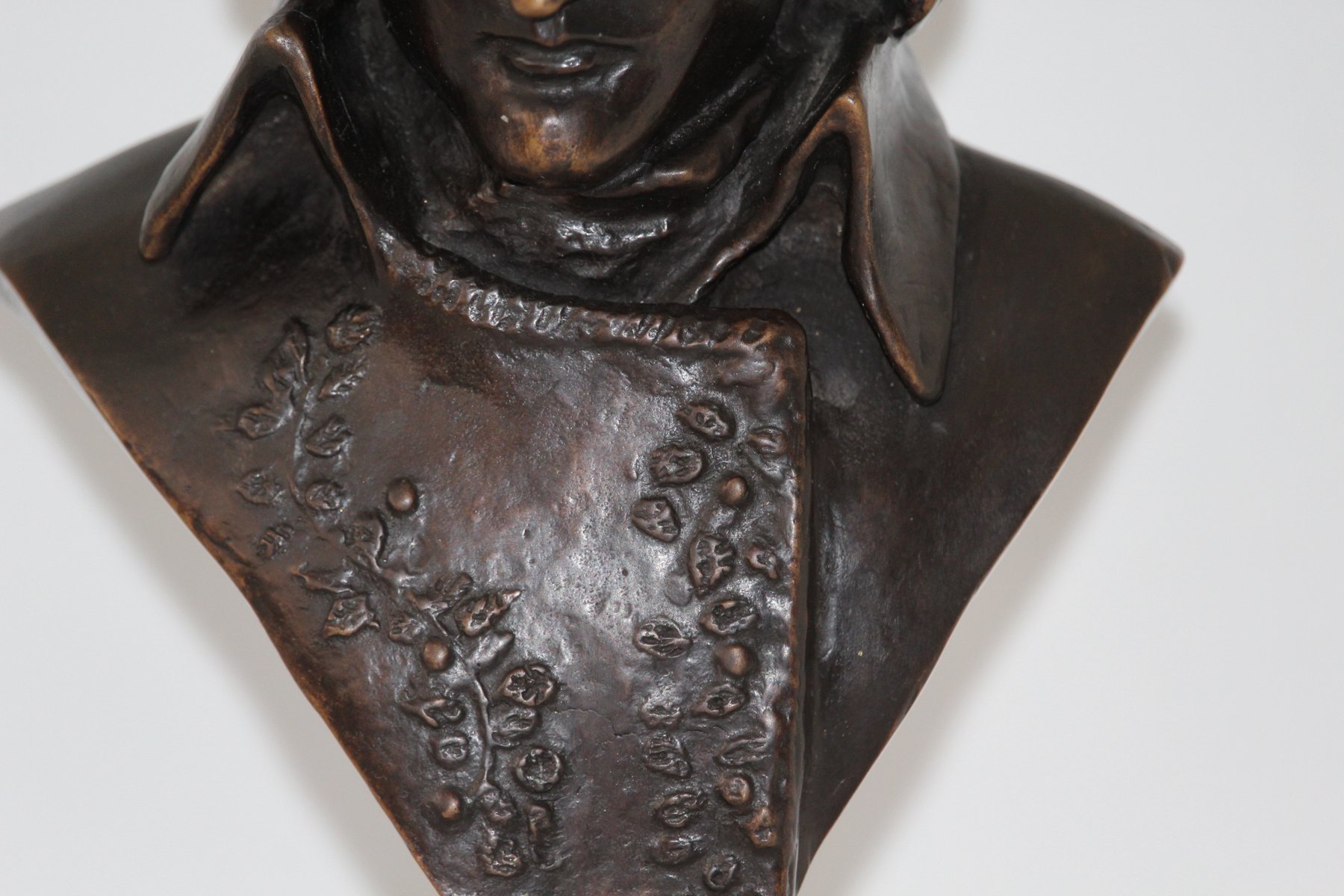 Napoleon Bonaparte Bust, 1950s, Bronze for sale at Pamono