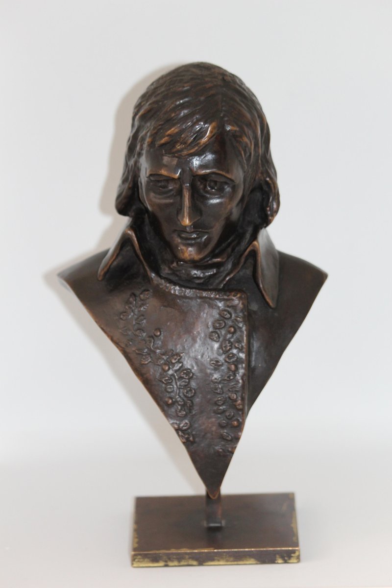 Napoleon Bonaparte Bust, 1950s, Bronze for sale at Pamono