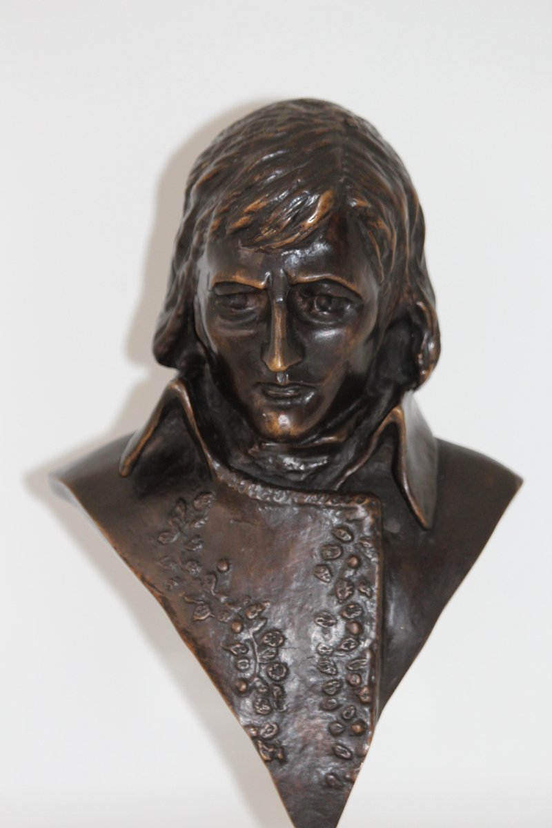 Napoleon Bonaparte Bust, 1950s, Bronze for sale at Pamono