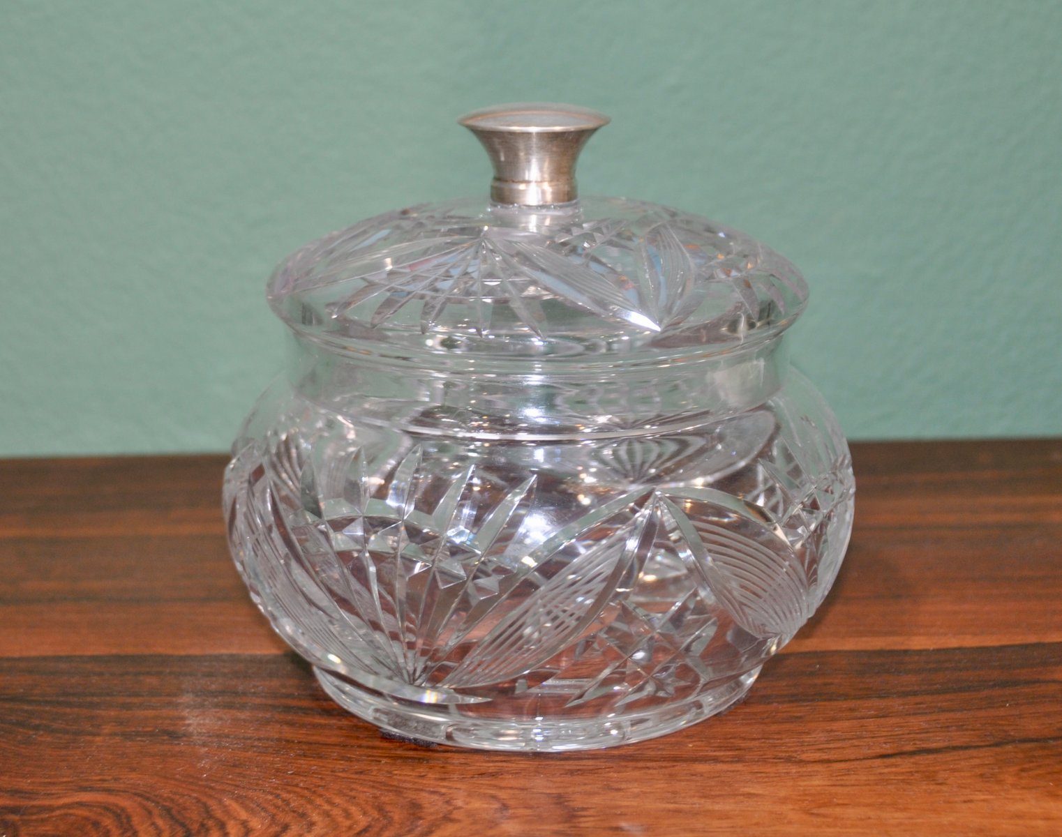 Candy Box with Silver Knob, 1960s for sale at Pamono