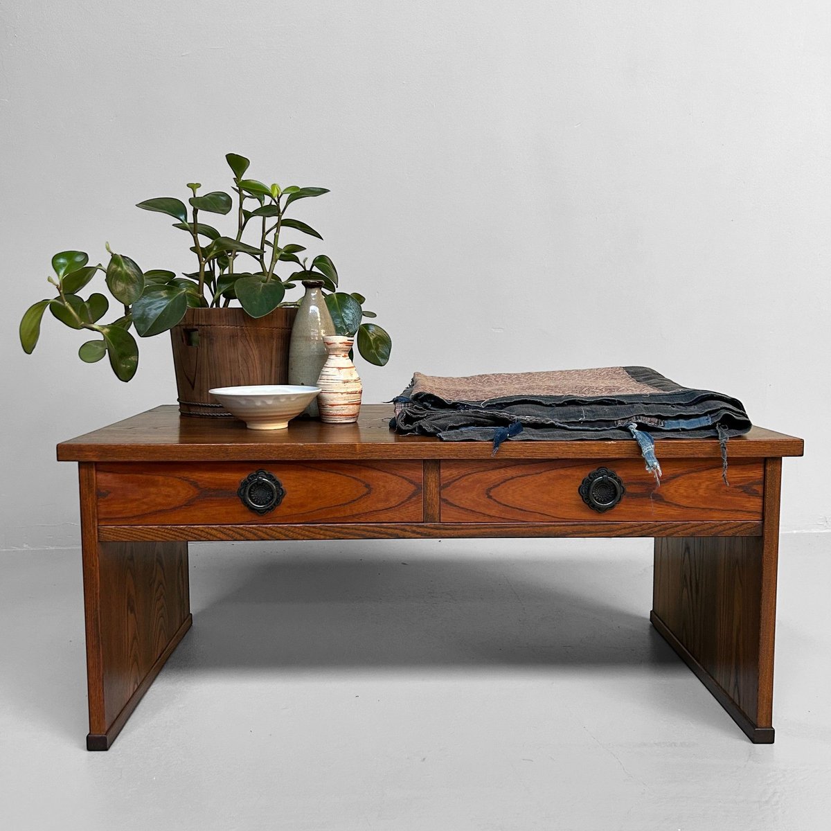 Vintage Japanese Writing Desk, 1970s for sale at Pamono