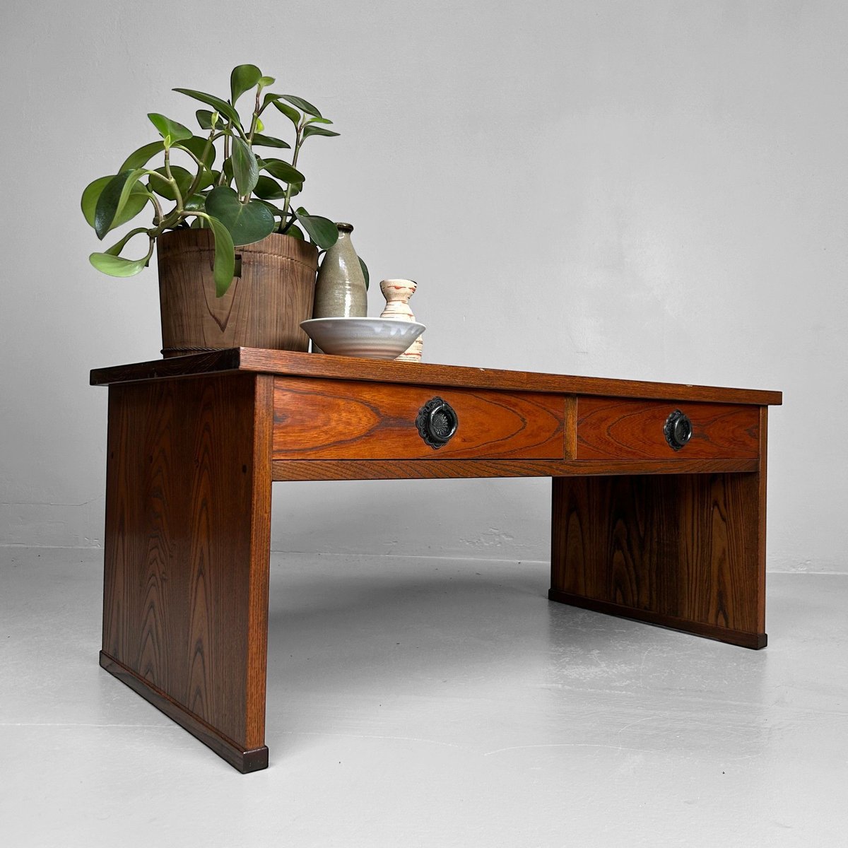 Vintage Japanese Writing Desk, 1970s for sale at Pamono