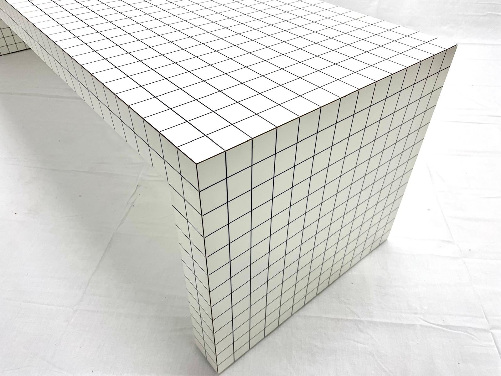 Small 710 Quaderna Table by Superstudio for Zanotta, 1970s for sale at Pamono