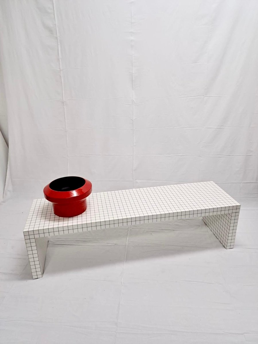 Small 710 Quaderna Table by Superstudio for Zanotta, 1970s for sale at Pamono