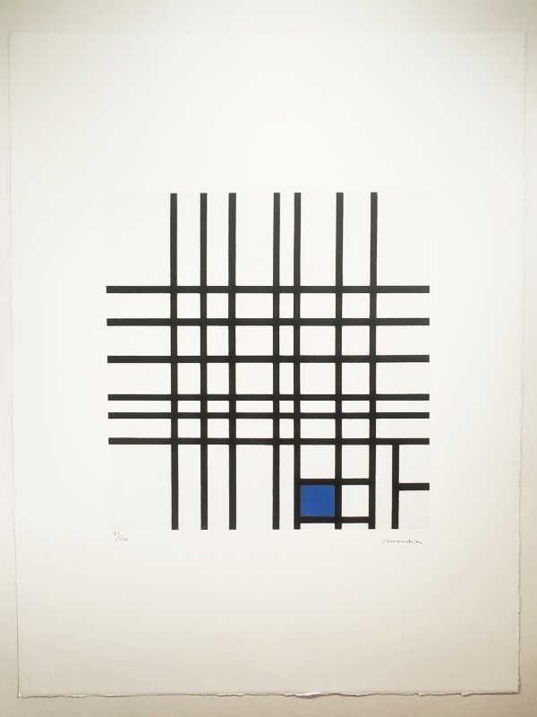 After Piet Mondrian, Composition, Lithograph, 1970s for sale at Pamono