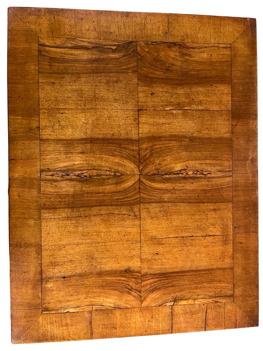 Carlo X Italian Walnut Side Table, 1820s for sale at Pamono