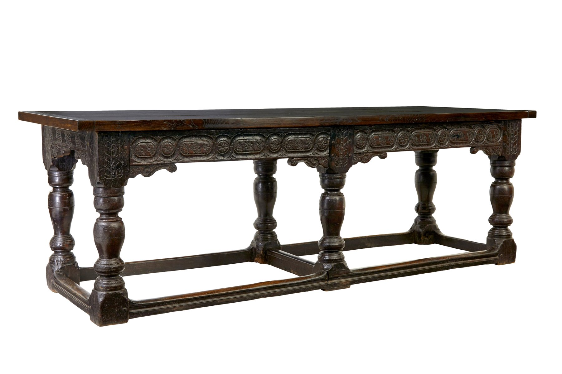 Late Elizabethan Oak Refectory Table, 1590s for sale at Pamono
