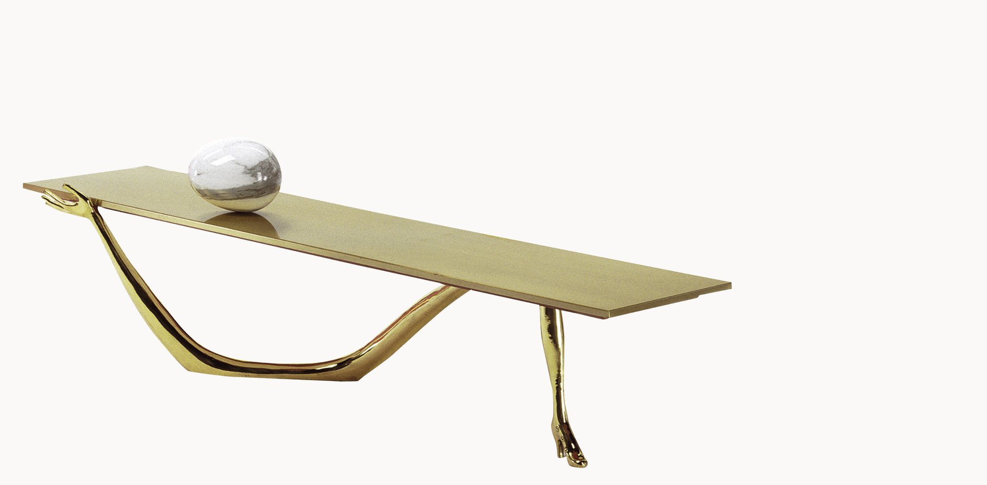 Leda Low Table-Sculpture by Salvador Dalí for BD Barcelona for sale at ...