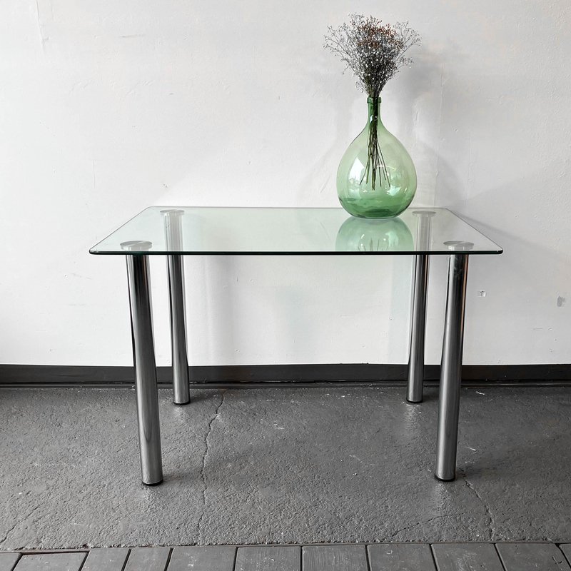 Italian Glass Table, 1990s for sale at Pamono