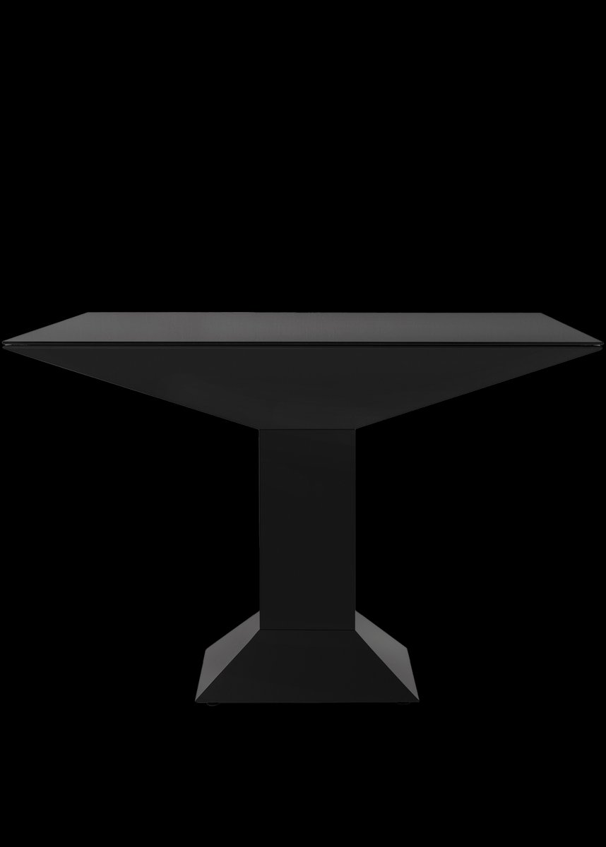 Mettsass Black Dining Table by Ettore Sottsass for BD Barcelona for sale at Pamono