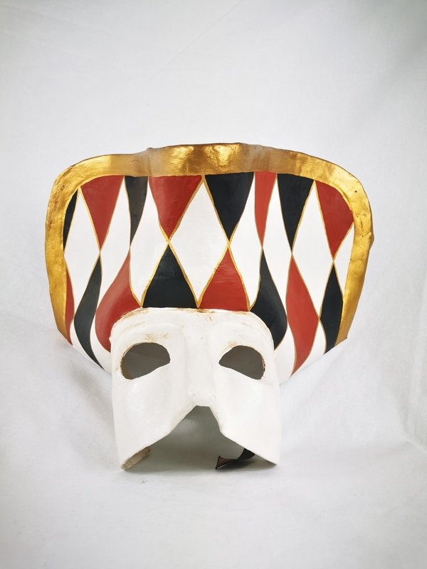 Carnival Mask by Guerrino Lovato, 1980s for sale at Pamono
