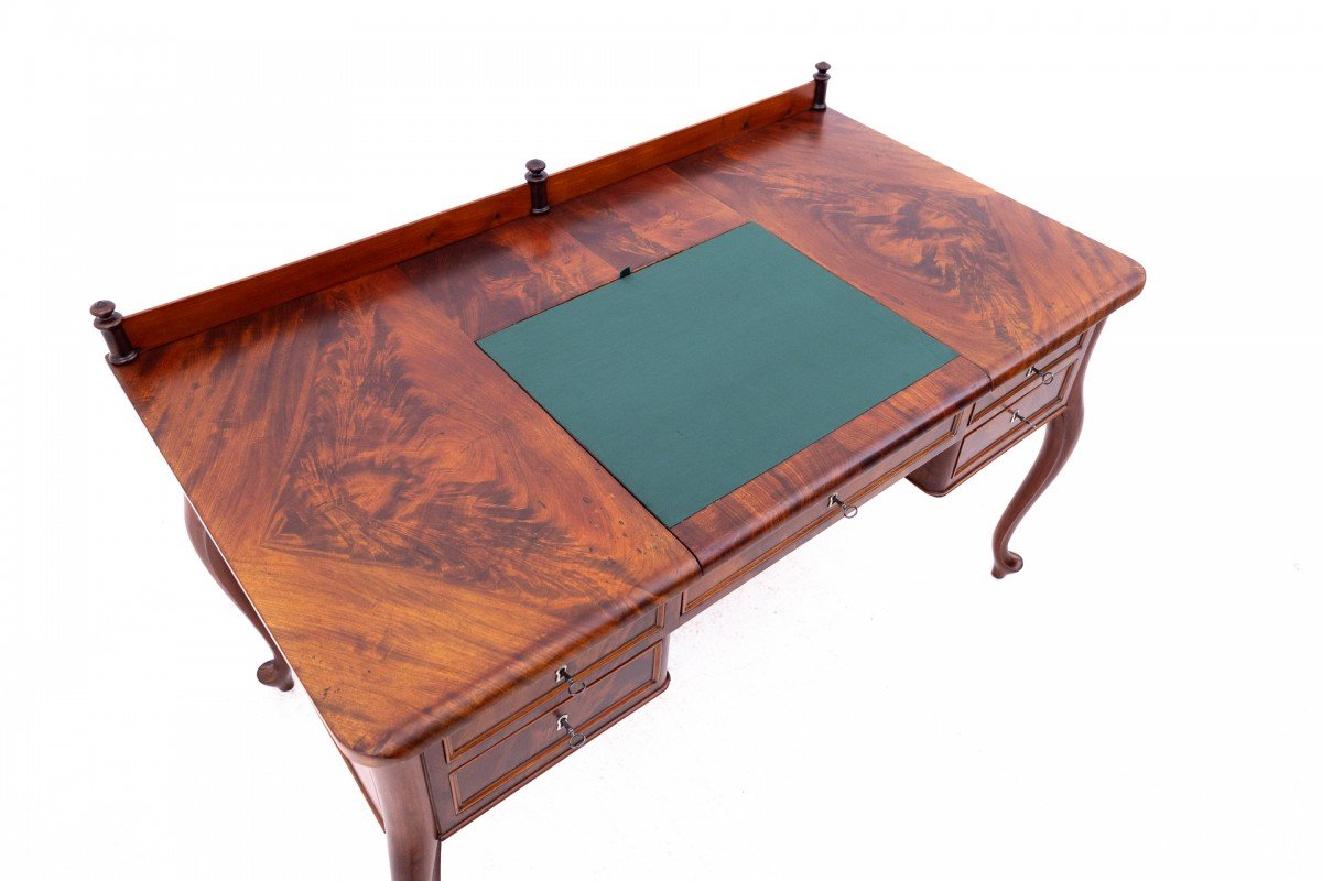 Mahogany Desk, Northern Europe, Around 1870s for sale at Pamono