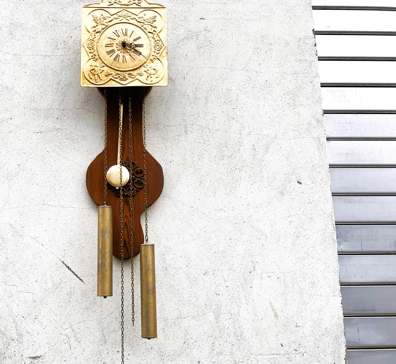 Wall Scale Clock, 1940s for sale at Pamono