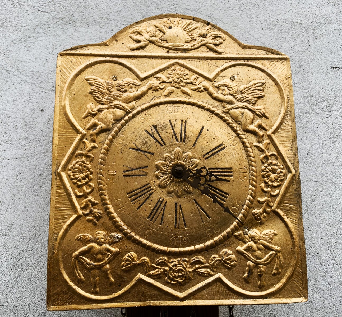 Wall Scale Clock, 1940s for sale at Pamono