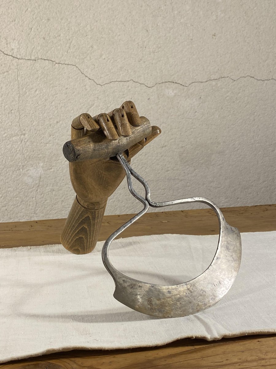 19th Century Half-Moon Kitchen Chopper Knife for sale at Pamono