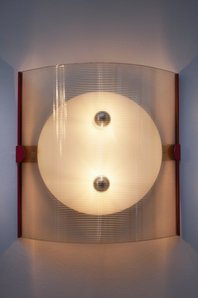 Ping Pong Wall Light from Egoluce, 1980 for sale at Pamono