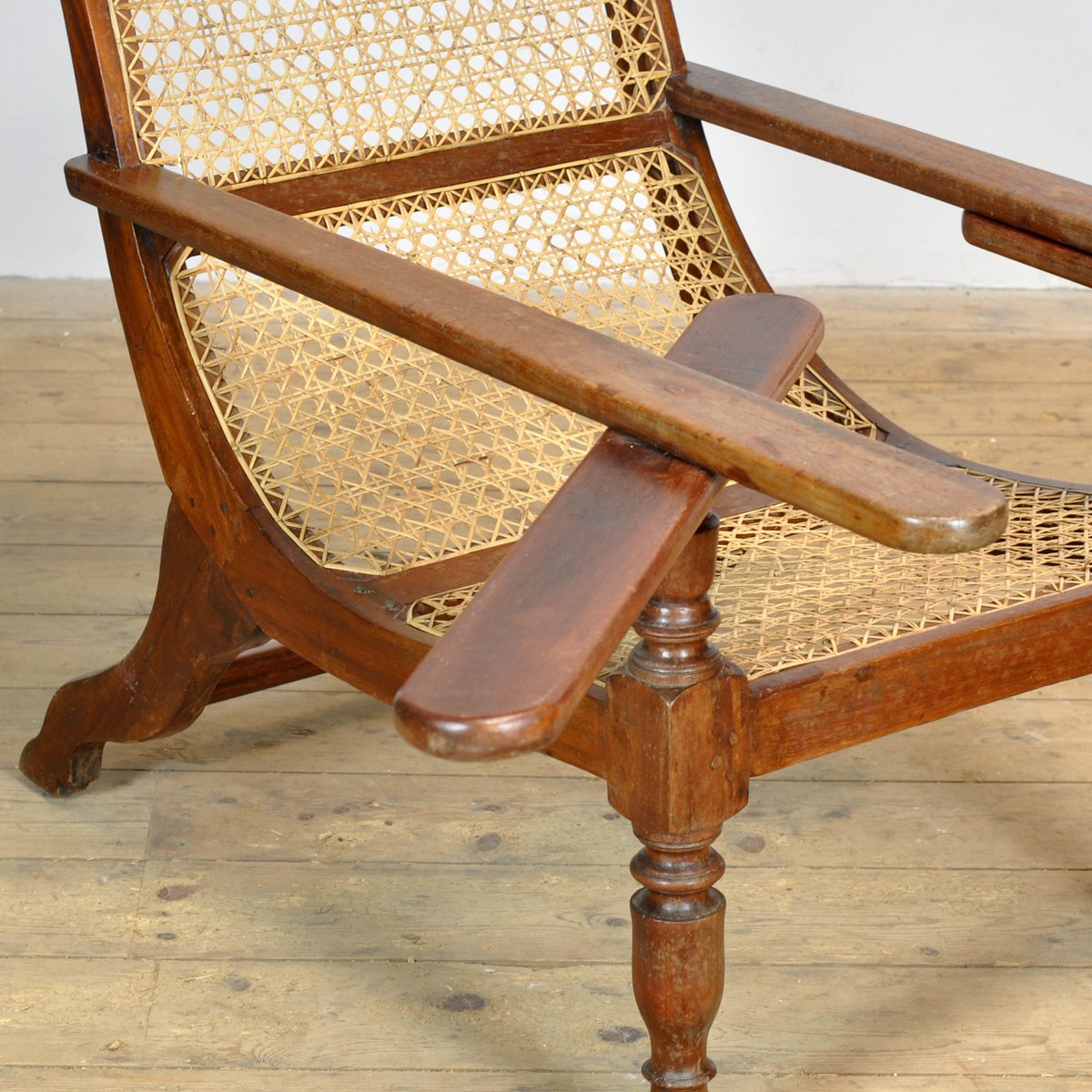 Dutch Colonial Indonesian Plantation Chair, 1920 for sale at Pamono