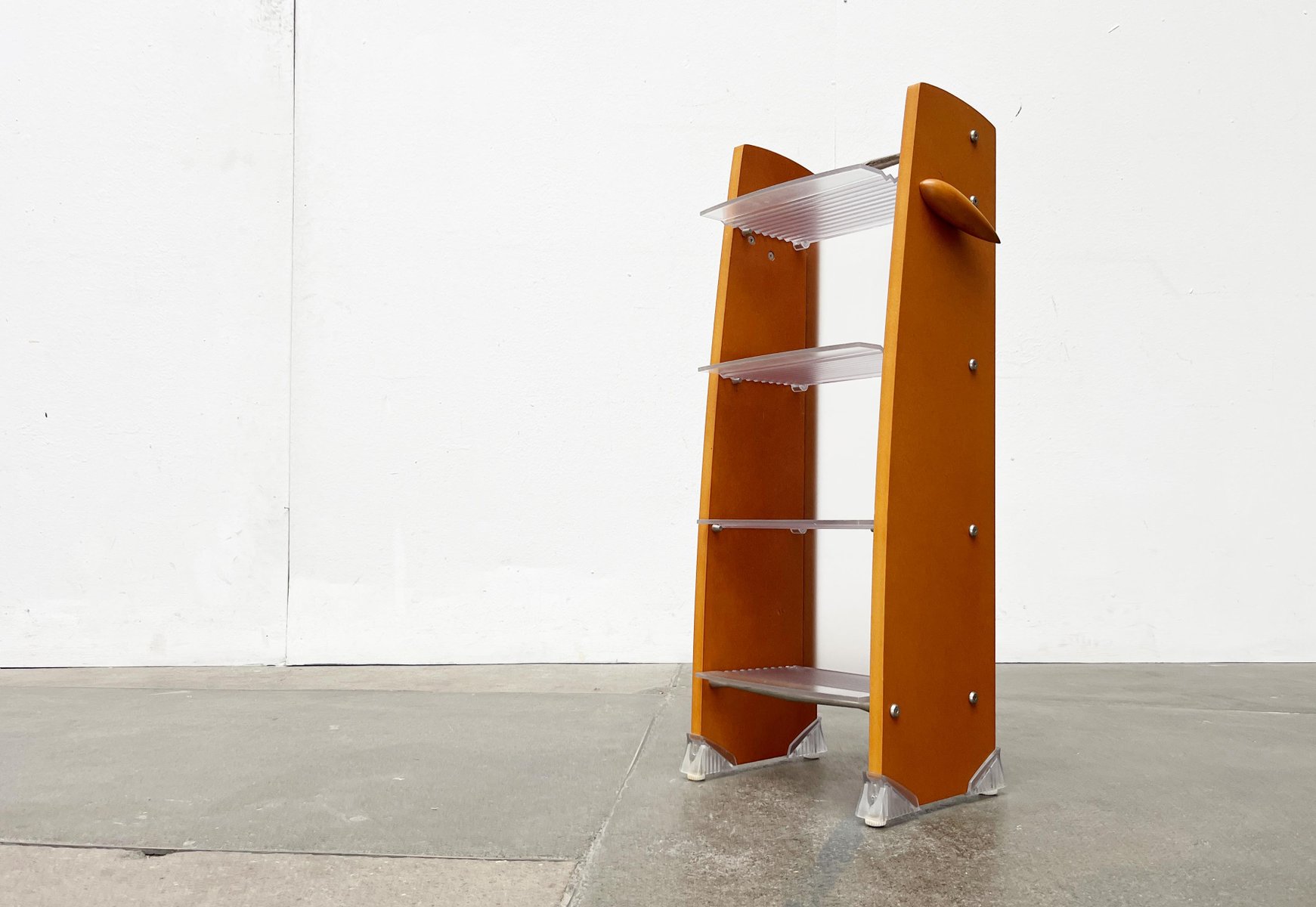 Vintage CD Rack Tower in Metal and Plastic from Ezech, 1980s for sale ...