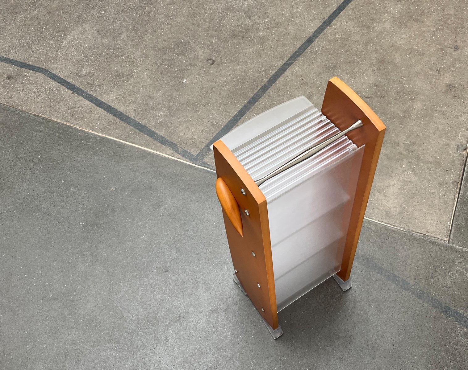 Vintage CD Rack Tower in Metal and Plastic from Ezech, 1980s for sale ...