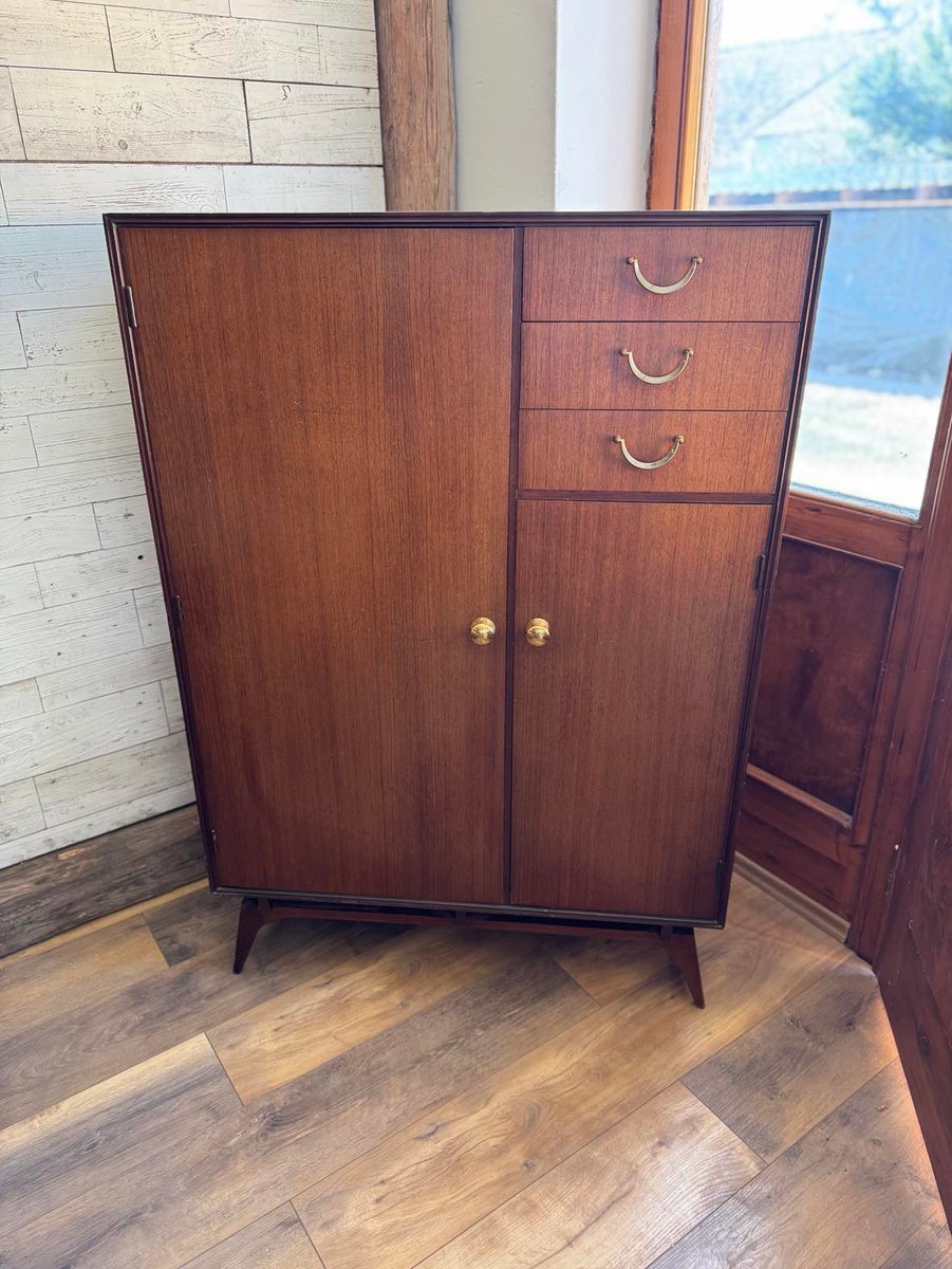 Mid-Century Modern Armoire by Meredew, 1960s for sale at Pamono
