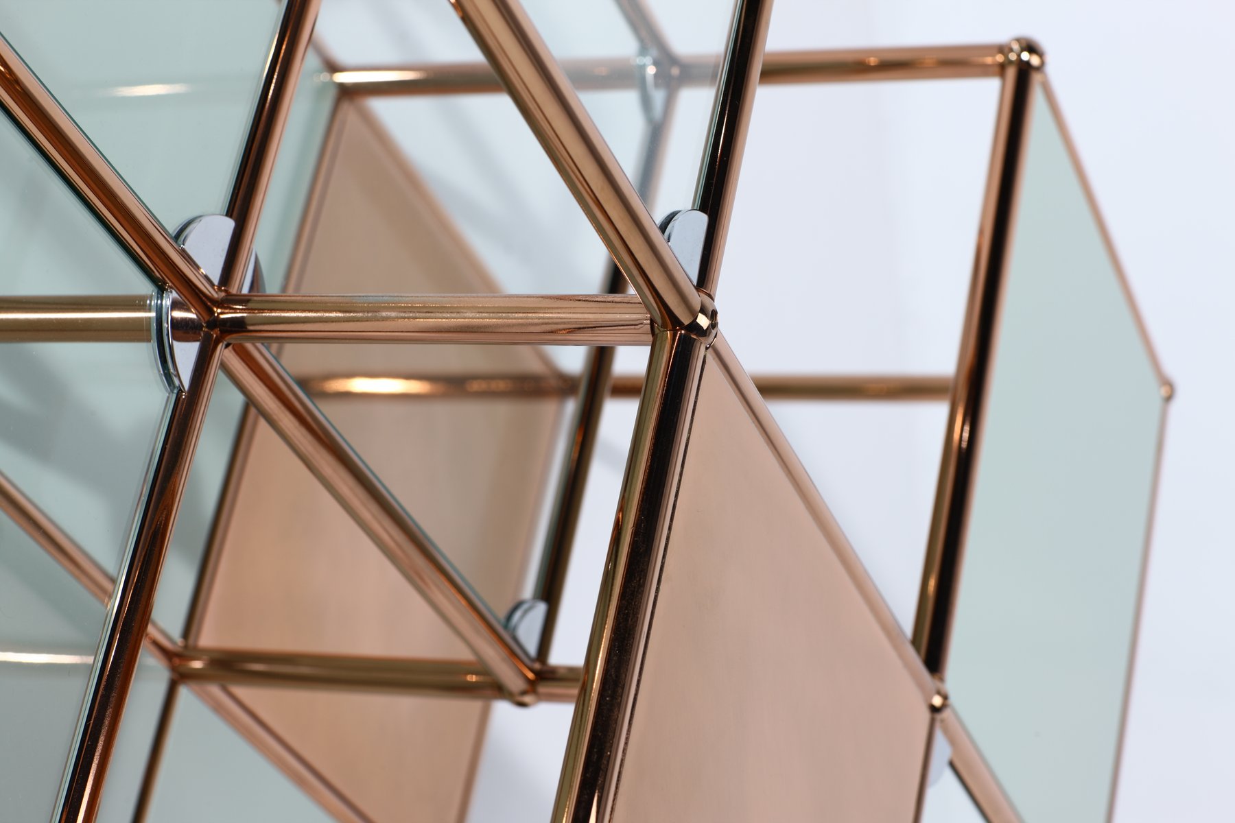 Modular Copper Coffee Table by Fritz Haller & Paul Schärer for Usm ...