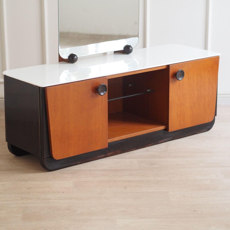Mid-Century Modern Dressing Table with Mirror for sale at Pamono