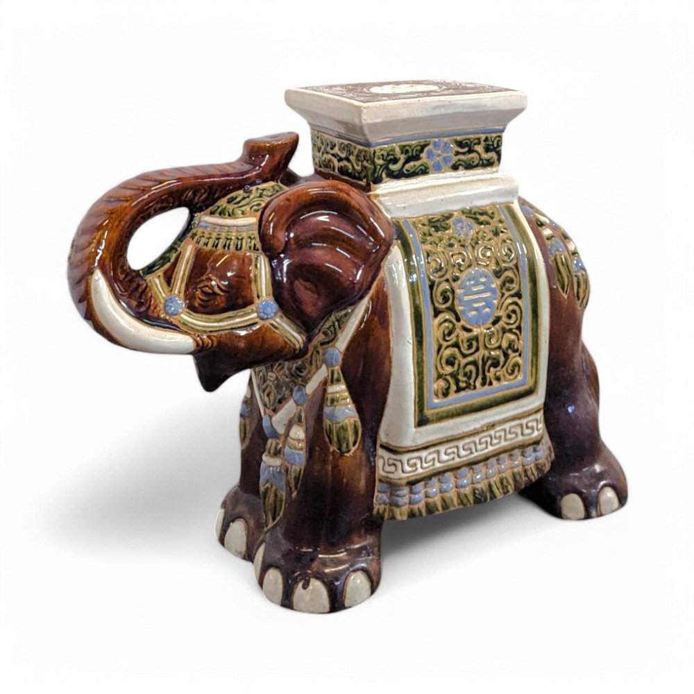 Elephant Ceramic Saddle for sale at Pamono