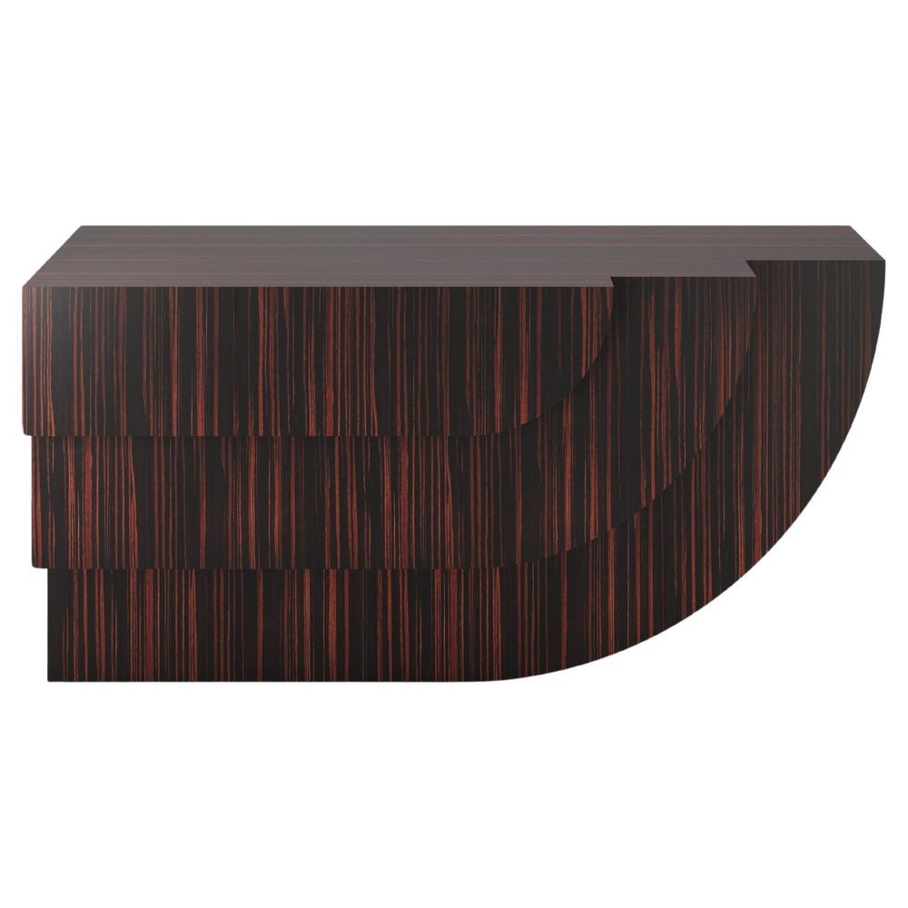 Fossil Wooden Console Table by Ginger & Jagger for sale at Pamono